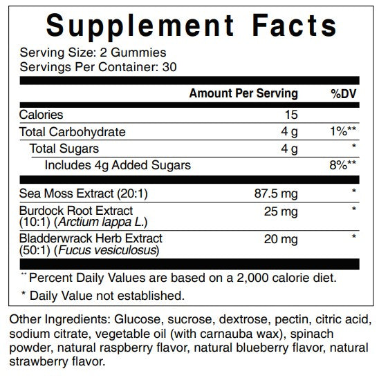 Sea Moss Gummies – Angel Gummies